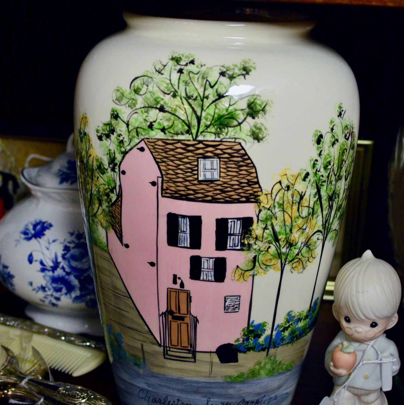Charleston South Carolina vase