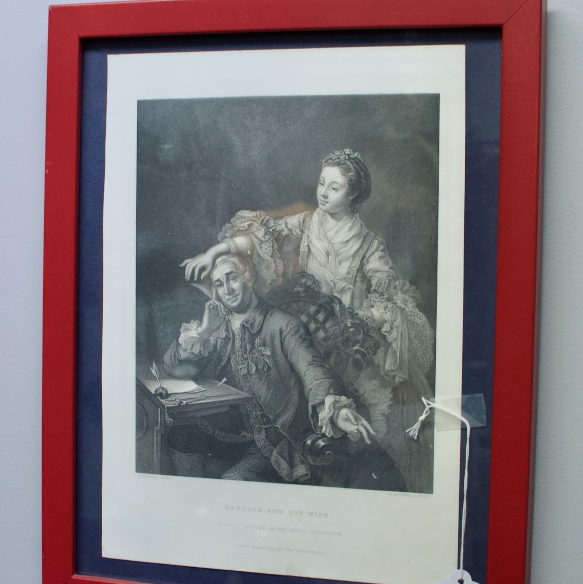 David Garrick and his wife - print