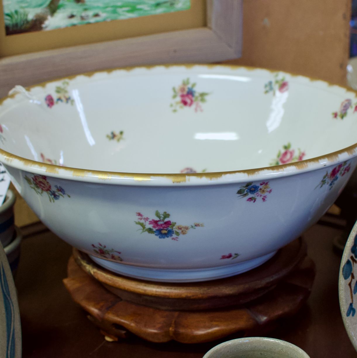 Goa France bowl & stand