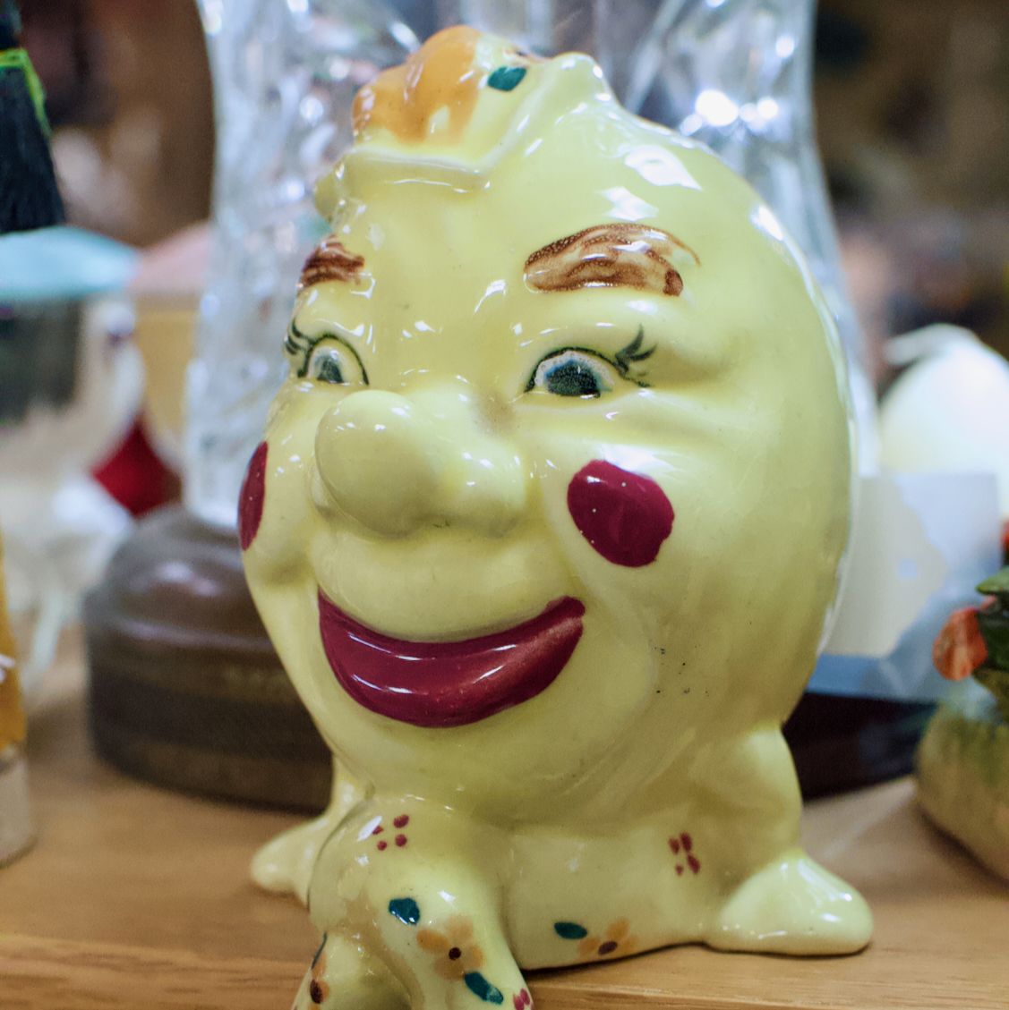 Humpty Dumpty coin bank