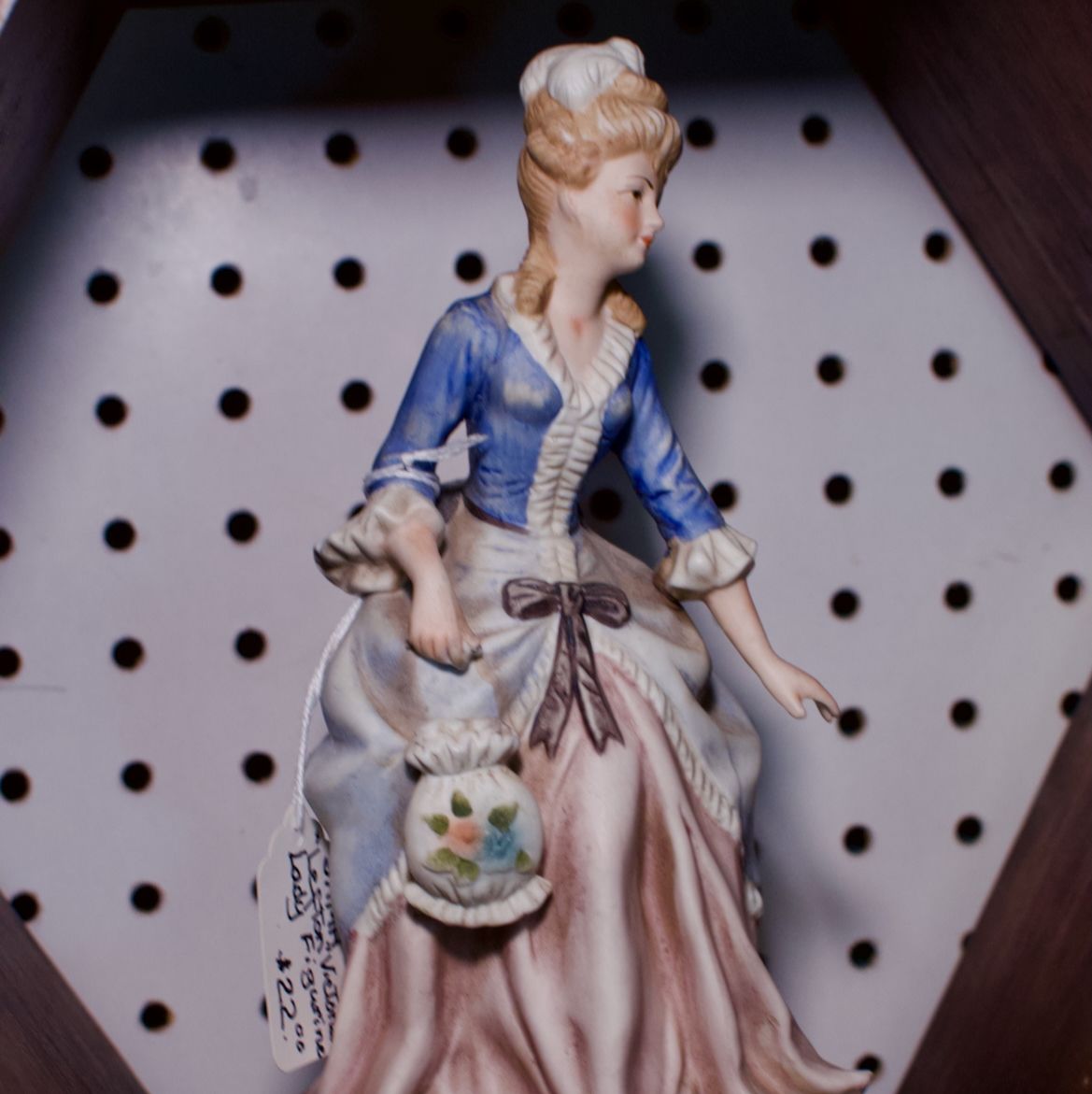 “Lefton” Victorian lady figurine