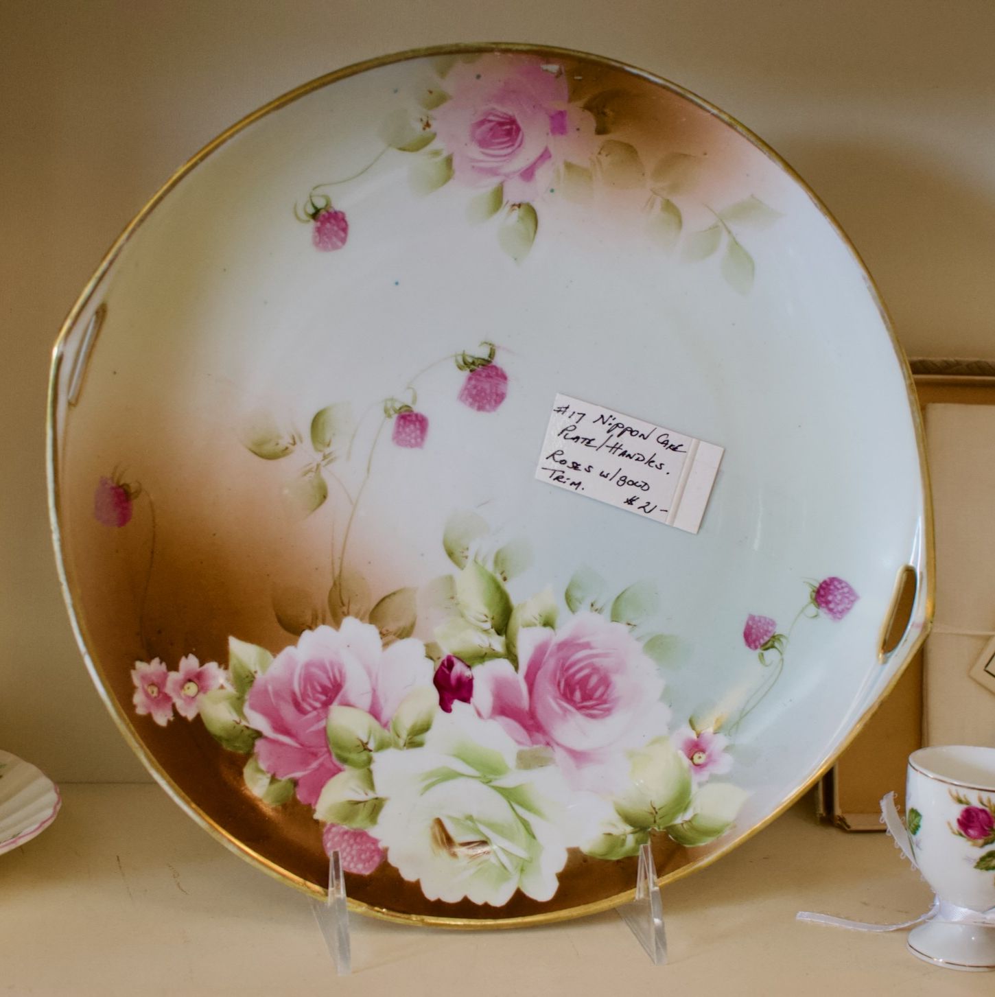Nippon cake plate