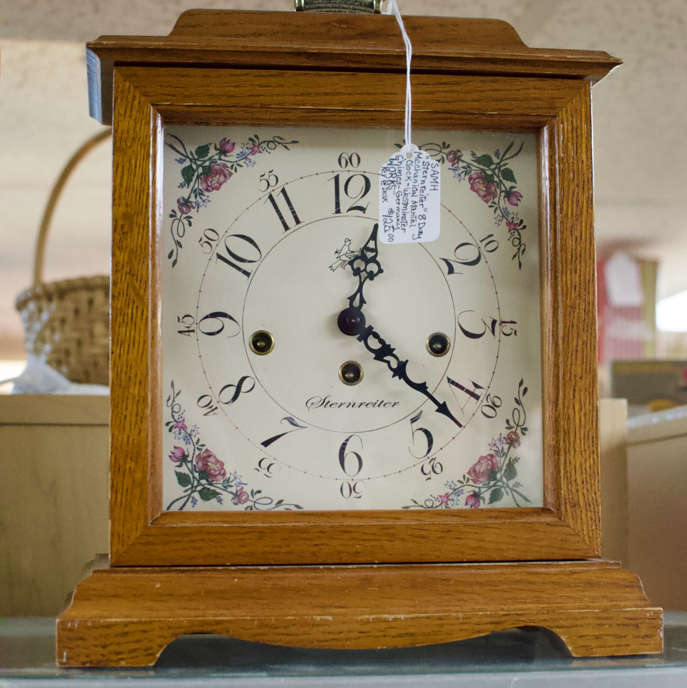 Sternreiter 8 day mechanical mantel clock